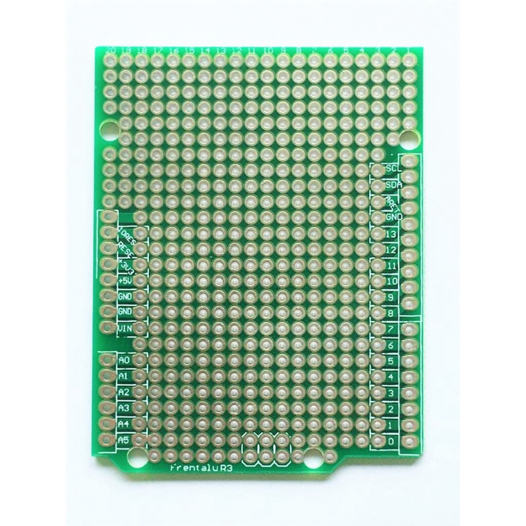 Placa Pcb Ilhada Para Prototipagem Arduino Uno | Shopee Brasil