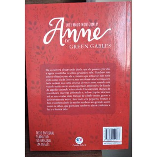 Livro Anne With E De Green Gables Primeiro Volume Ciranda | Shopee Brasil
