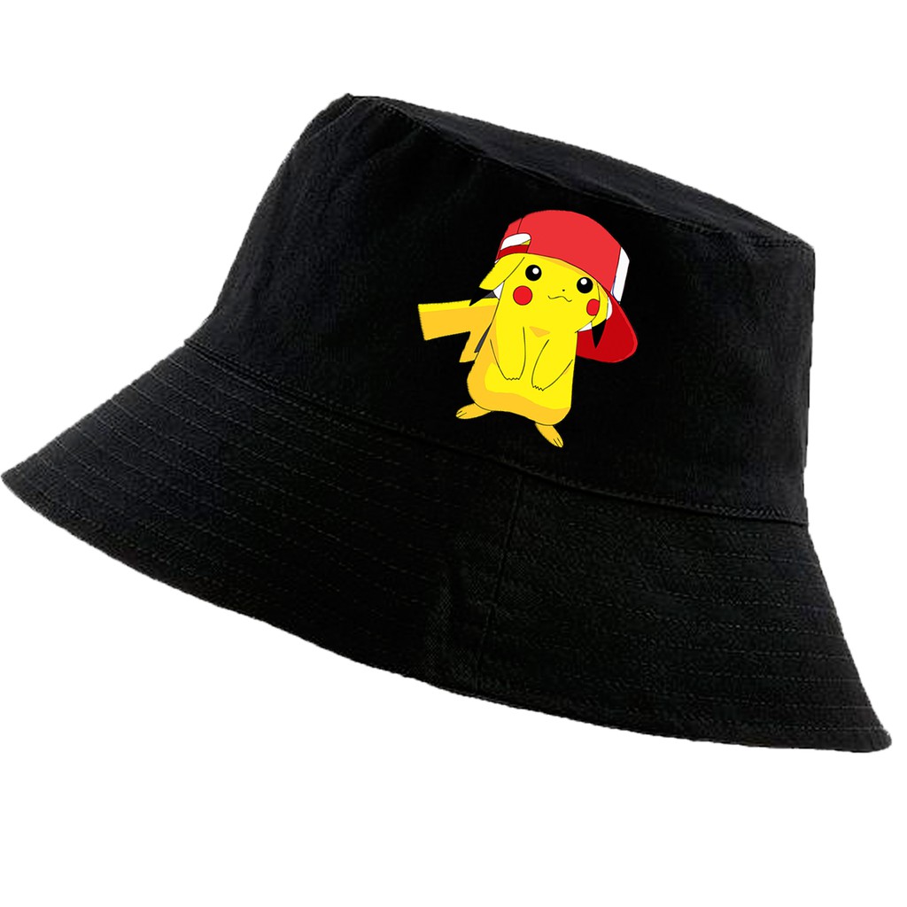 Chapéu Bucket Pikachu Pokémon | Shopee Brasil