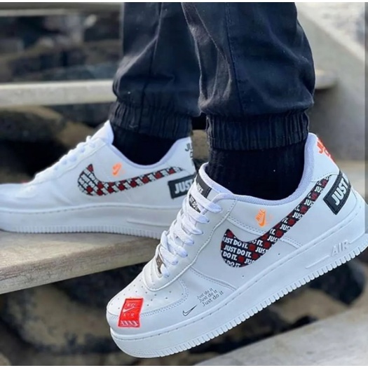 Tênis Masculino e Feminino Air Force Just Do It Leve e Confortável ...