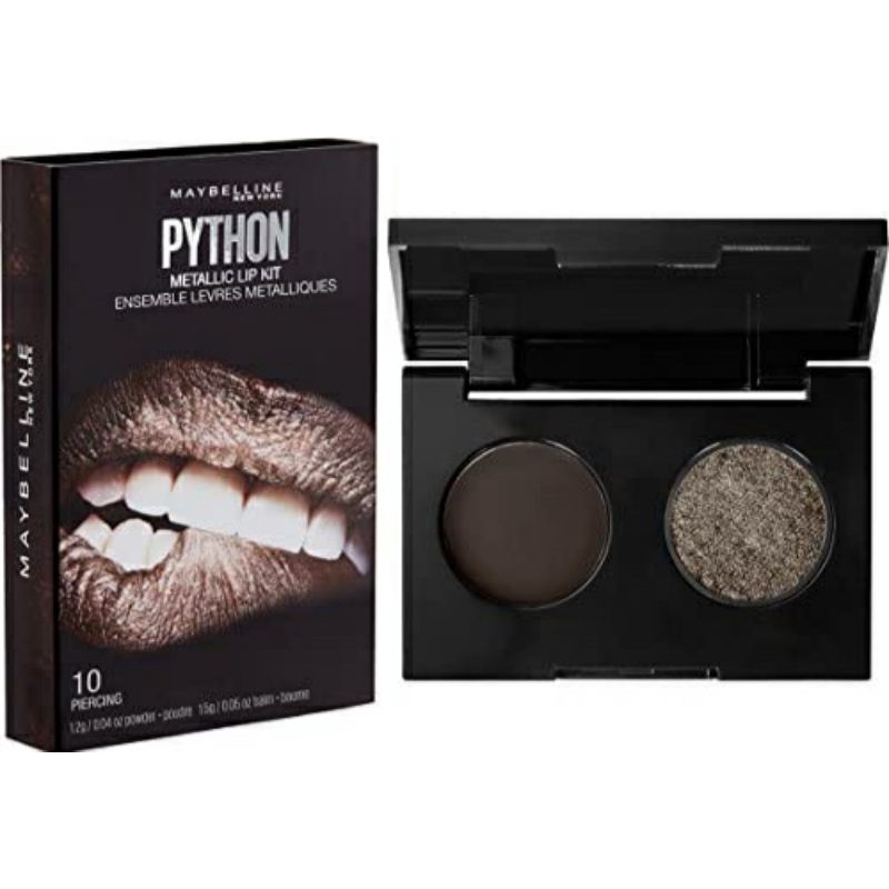 Batom Maybelline Python Metallic - Cor Piercing. | Shopee Brasil