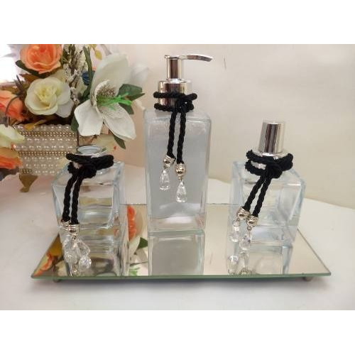 Kit Lavabo Luxo Prata# | Shopee Brasil