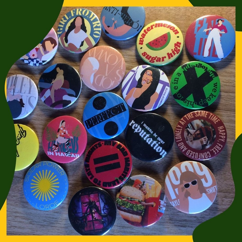 Bottons Pop | 20 Modelos | Shopee Brasil