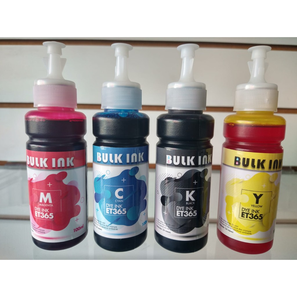 Tinta Universal Bulk Ink Corante 100 ml (unidade) | Shopee Brasil