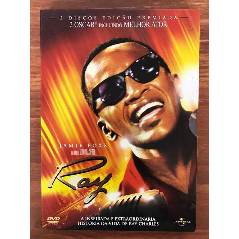 DVD Duplo Ray Charles - Jamie Foxx - Lacrado | Shopee Brasil