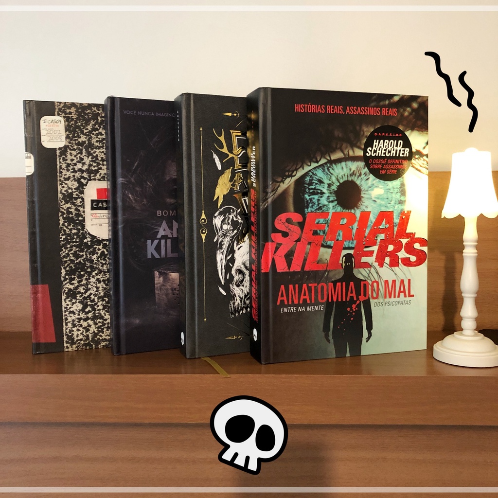 Livros Darkside Crimes Terror Serial Killers Original | Shopee Brasil