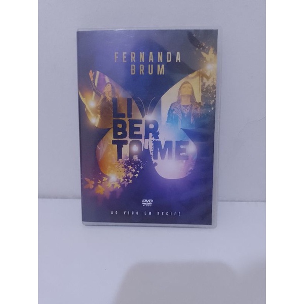 DVD Fernanda Brum Liberta Me | Shopee Brasil DVD Fernanda Brum Liberta Me | Shopee Brasil