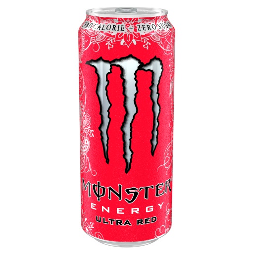 Lata Monster Energy Importada Ultra Red 500ml (rarissima) Única ...