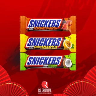 Chocolate SNICKERS - Bombom recheado com Caramelo e Amendoim Diversos ...