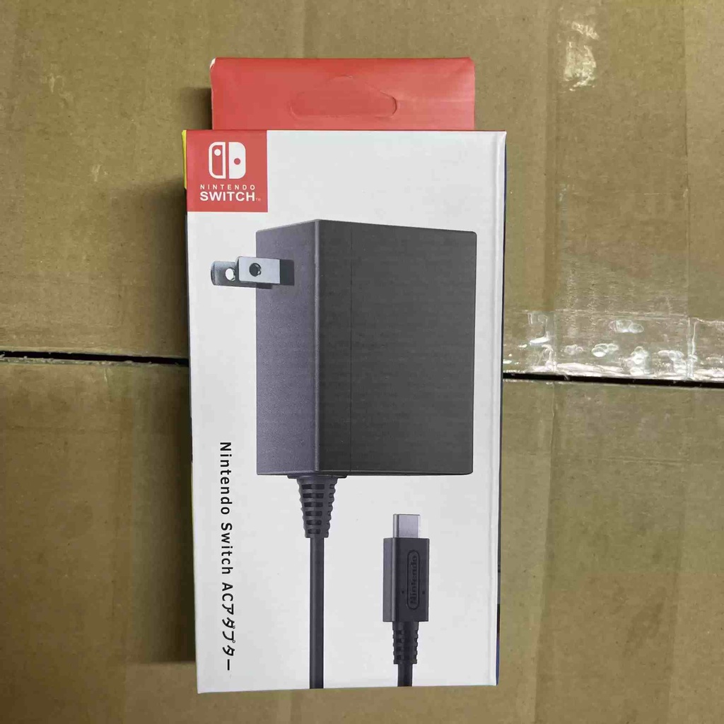 Novo Nintendo Switch Carregador Original NS Switch Adaptador de Energia Suporta Modo Tv ...