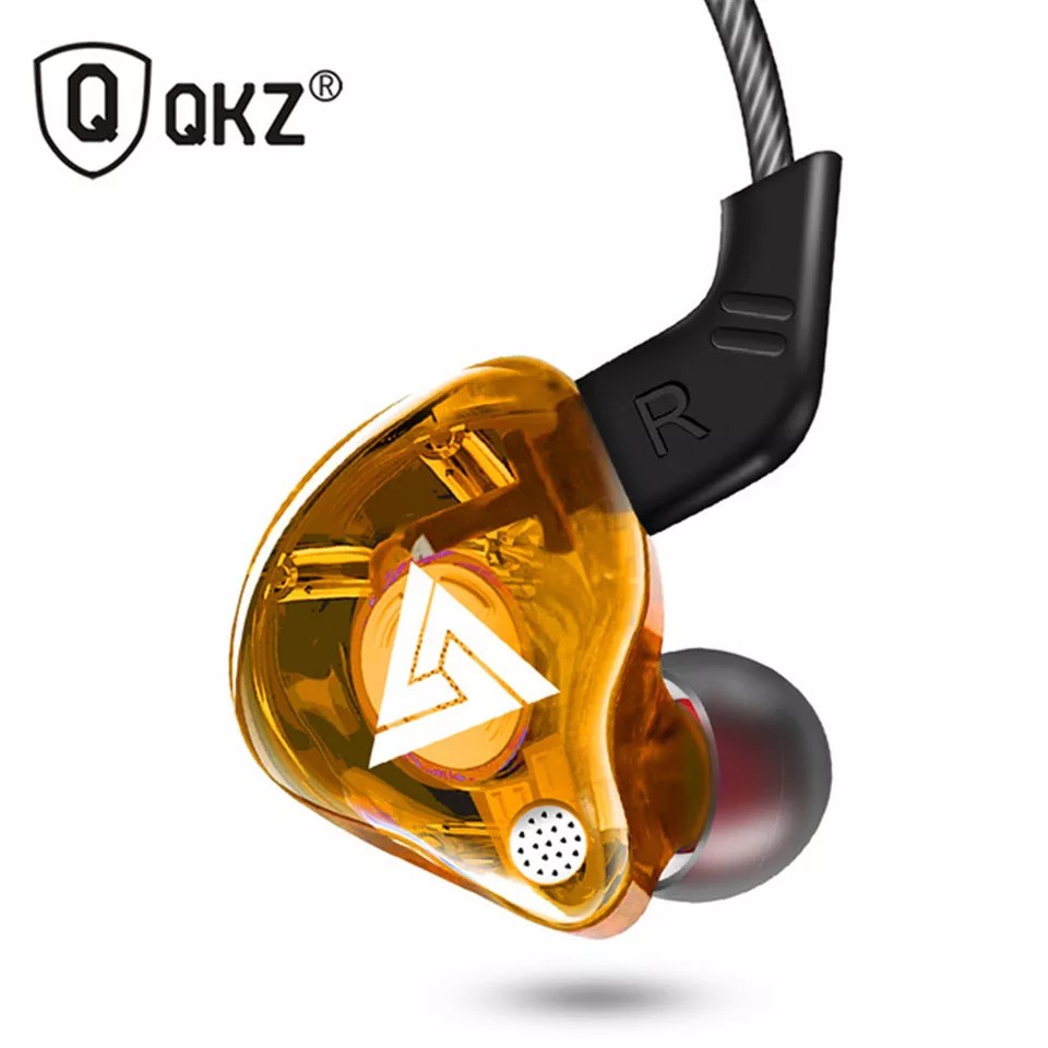 Fone Qkz Ak6 Original Profissional C/microfone Retorno Palco | Shopee ...