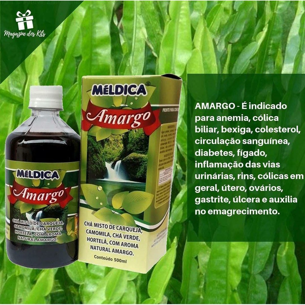 Chá AMARGO 500ML | Shopee Brasil