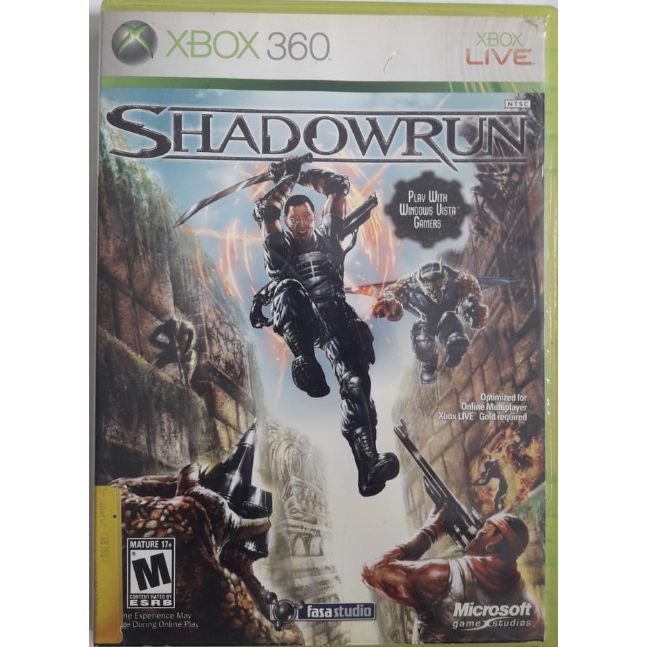 Jogo Xbox 360 Shadowrun | Shopee Brasil