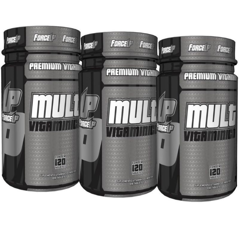Multivitamínico Force UP 120 Caps (PROMOÇÃO) | Shopee Brasil