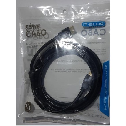 Cabo HDMI 3M IT-BLUE LE-6613-3M | Shopee Brasil