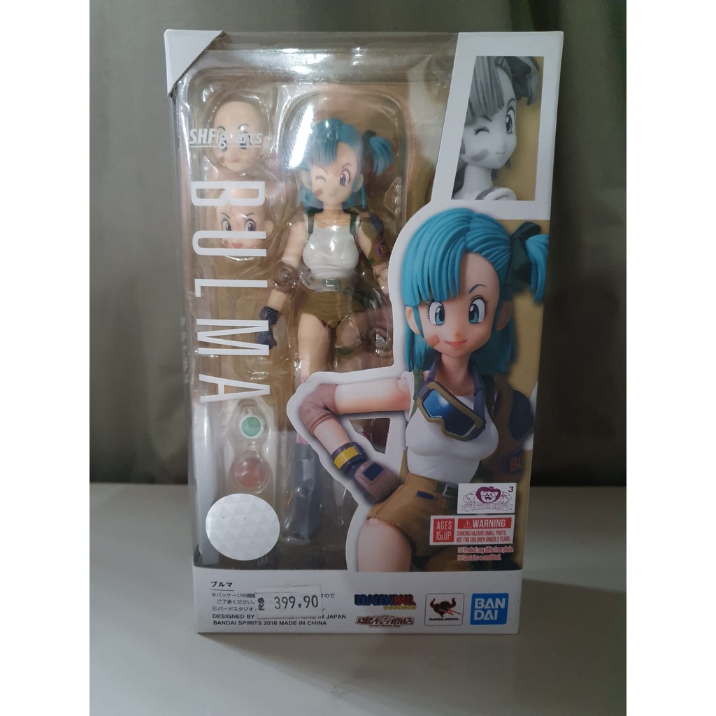 Dragon Ball Bulma Sh Figuarts Bandai Original Lacrado | Shopee Brasil