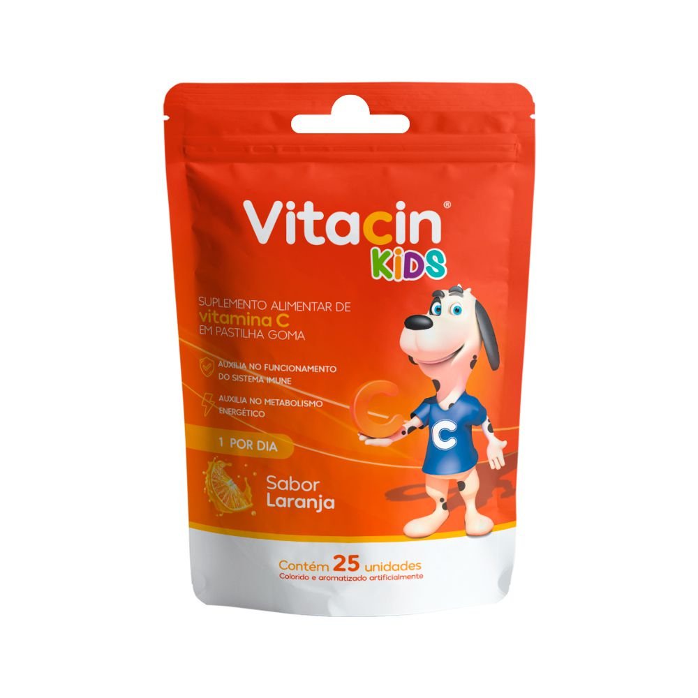 Vitacin Kids Vitamina C 25 Gomas 30 Mg Geolab | Shopee Brasil