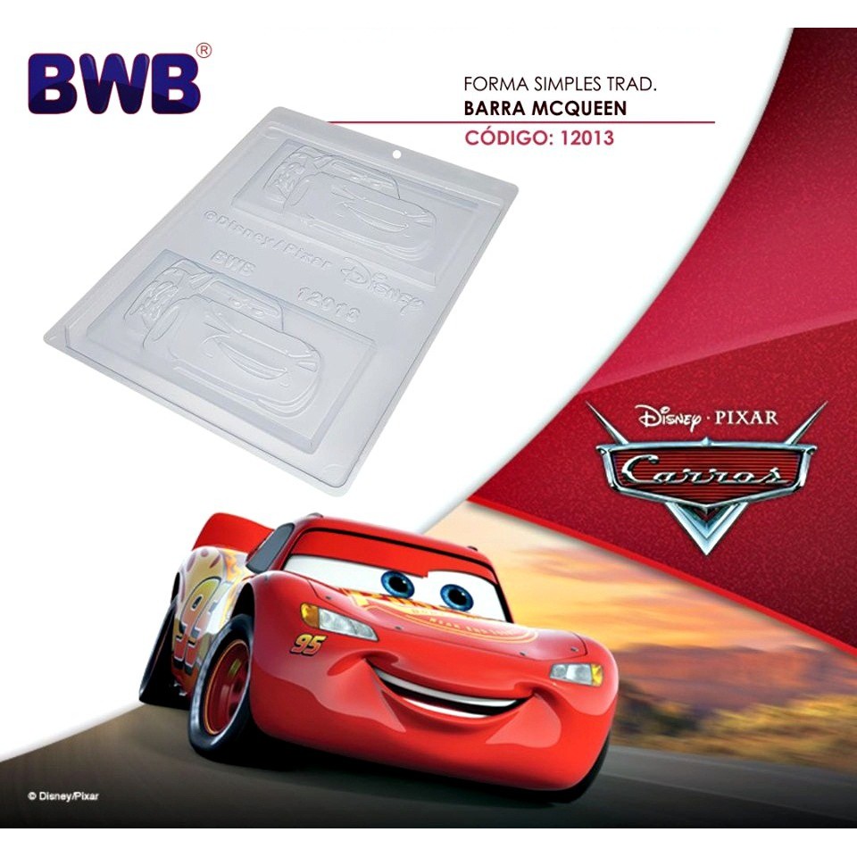 Acetato Bwb Carros Disney Pixar 5 Unid. Confeitaria | Shopee Brasil