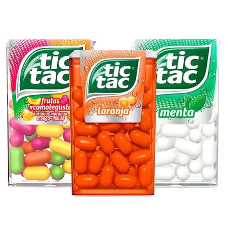 Bala Pastilha Tic Tac Original 16g Unidade | Shopee Brasil