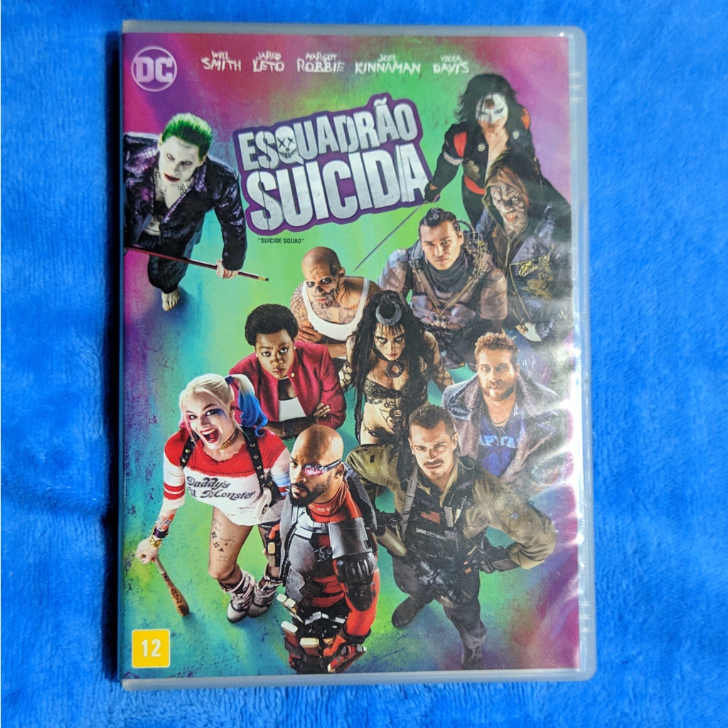 Dvd Esquadrão Suicida Shopee Brasil