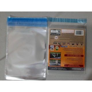 150 envelopes plásticos para caixa box Blu-ray filmes/PS3/PS4 | Shopee ...