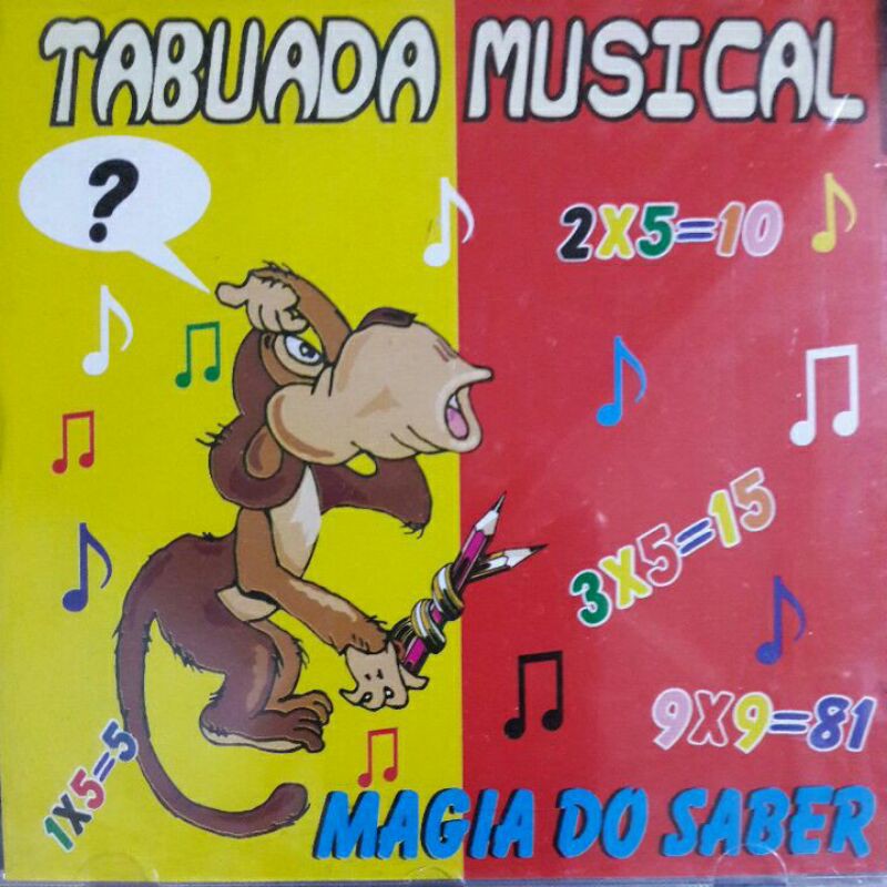 CD Infantil Cantando e Aprendendo a Tabuada | Shopee Brasil
