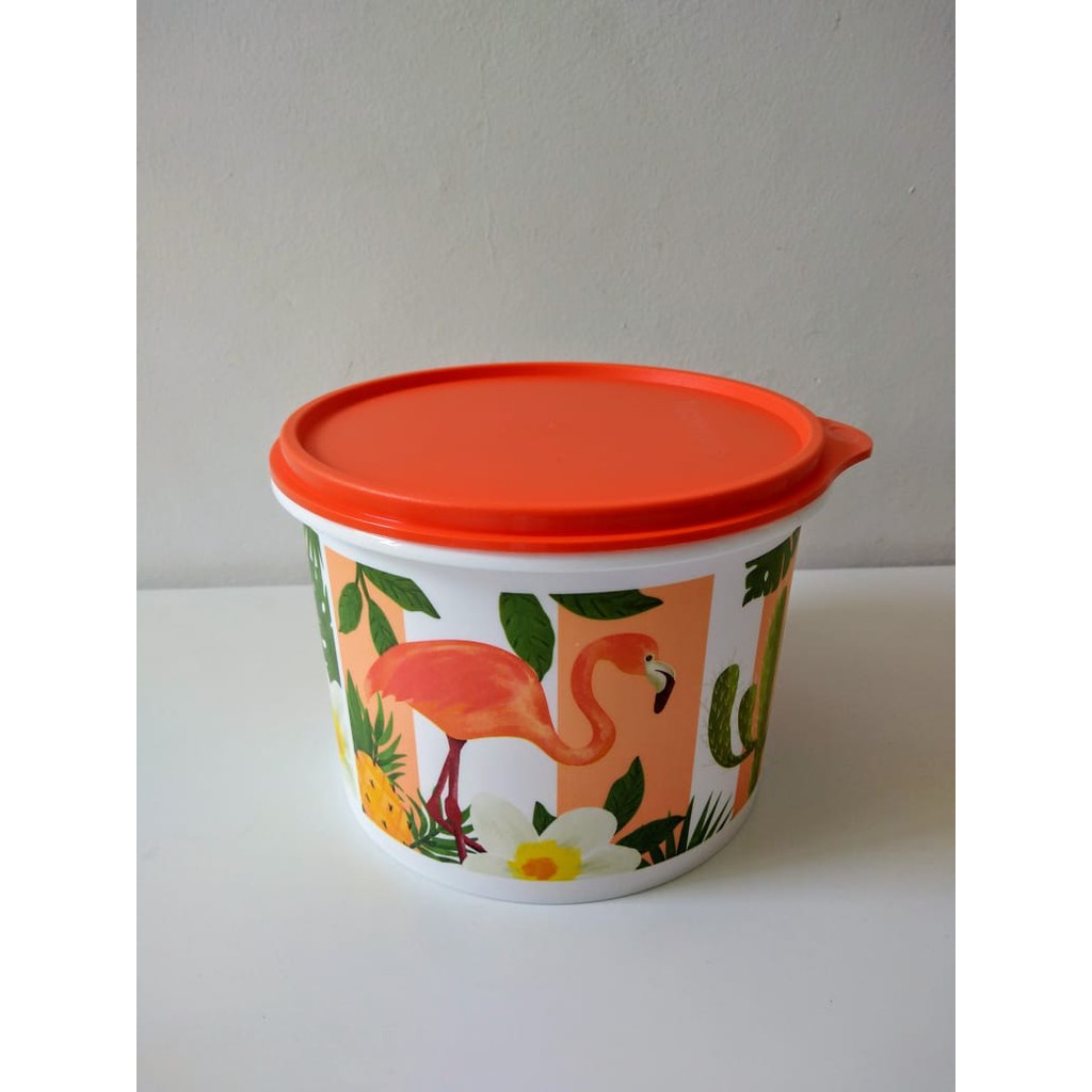 Caixa Flamingos 1,7 litros da Tupperware | Shopee Brasil