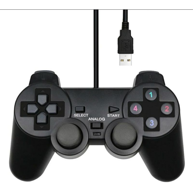 controle Dualshock 2 USB para PC Windows Raspbery Pi Orange pi Linux ...