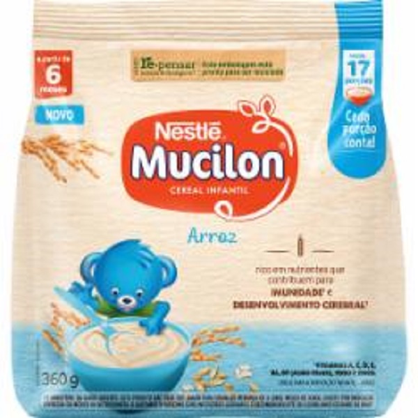 Kit 6 Mucilon Arroz Sache 360g | Shopee Brasil
