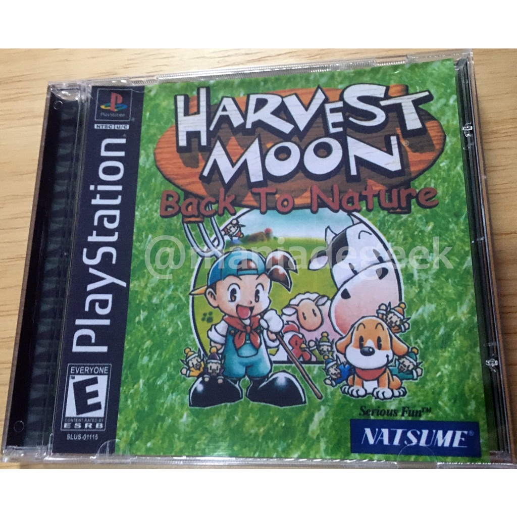 Jogo Harvest Moon - Back To Nature de Play1 PsOne | Shopee Brasil