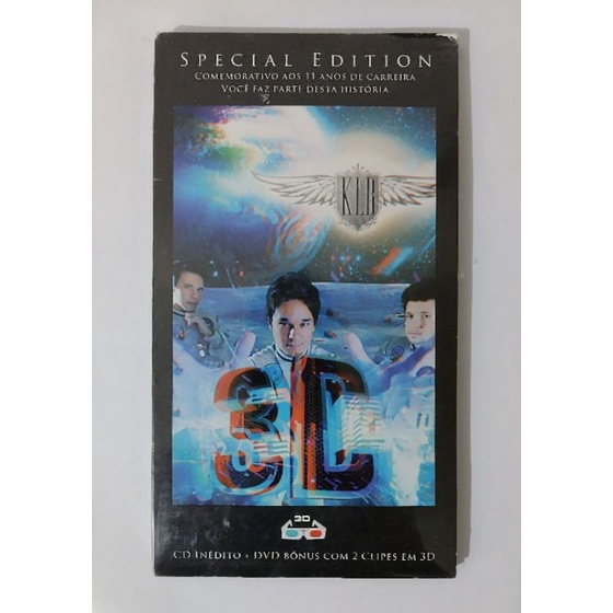 CD + DVD KLB 3D Special Edition (Digipack) LACRADO | Shopee Brasil