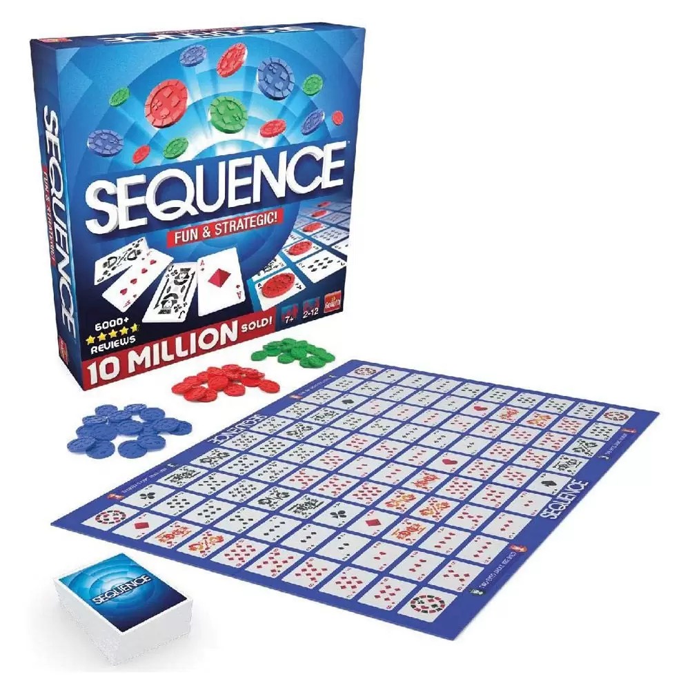 Jogo de tabuleiro Sequence Copag | Shopee Brasil
