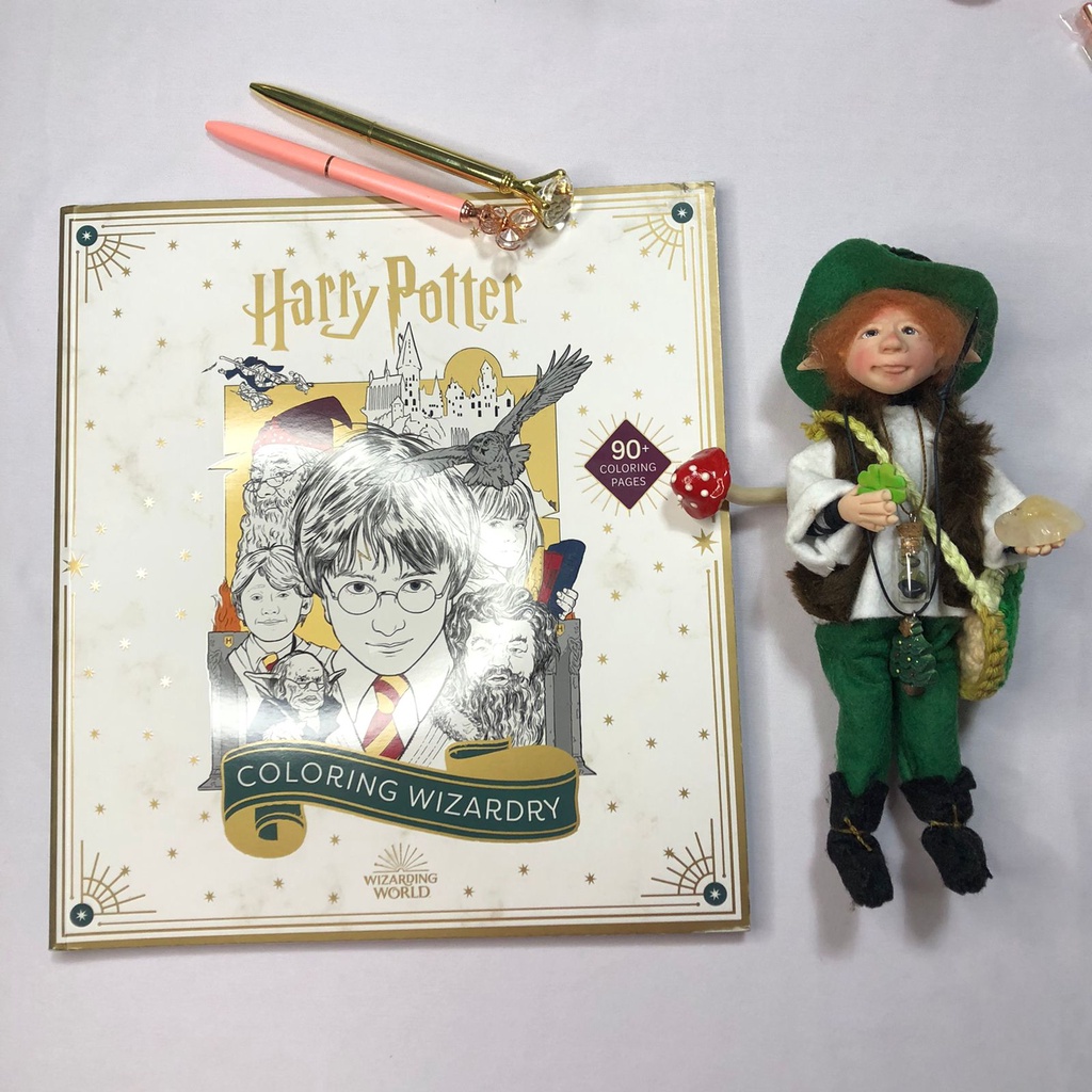 Livro de Colorir Harry Potter Coloring Wizardry Wizarding World ...