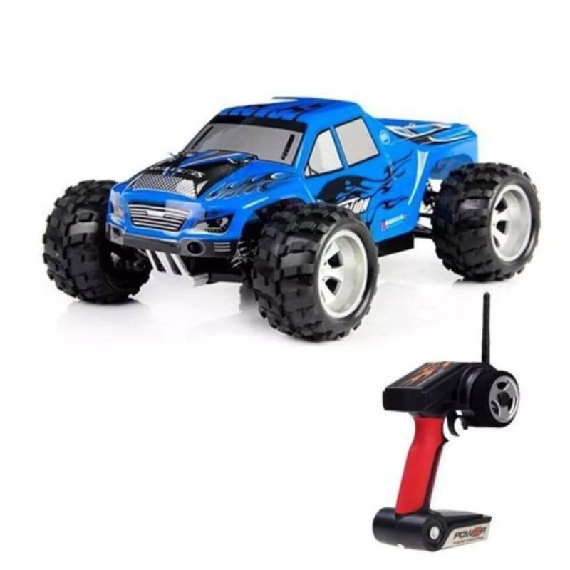 Carro Vortex Eletrico 4x4 A979 1:18 Rtr 50km Wl Azul | Shopee Brasil