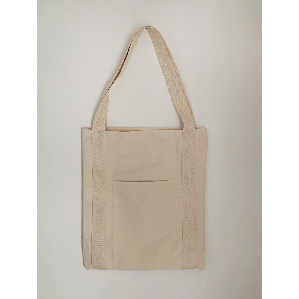 Ecobag grande com bolso no frente Personalizada (envie o desenho pelo chat) | Shopee Brasil