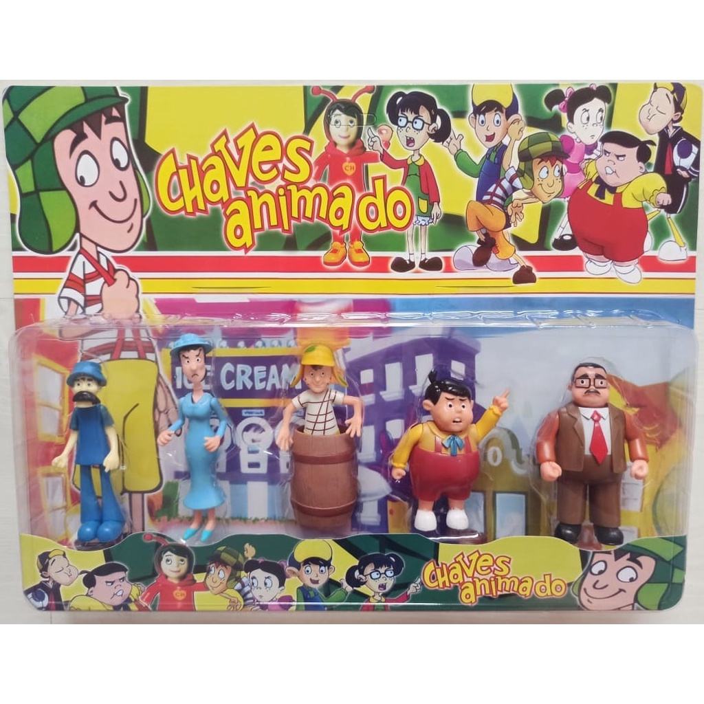 Brinquedo Bonecos Turma do Chaves | Shopee Brasil