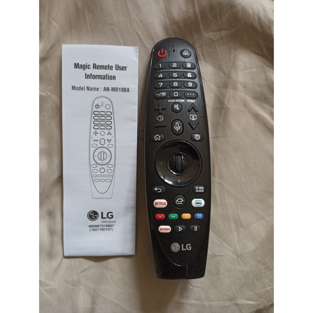 Controle remoto Magic Remote para LG AN-MR19BA | Shopee Brasil