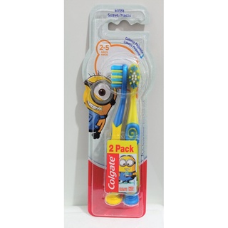 Kit 2 escovas de dente Minions Colgate | Shopee Brasil