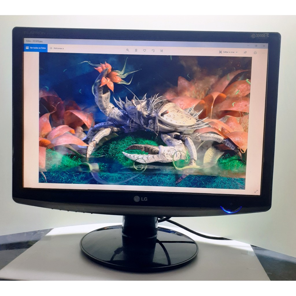 Monitor LG Flatron W1952tq -pf 19 Polegadas | Shopee Brasil