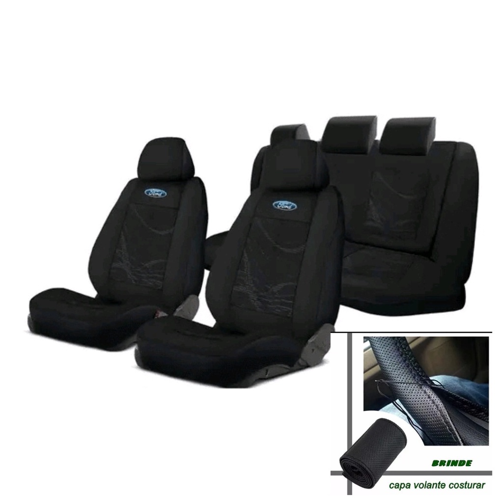 Capa banco carro tecido grosso original Ford fiesta ka | Shopee Brasil