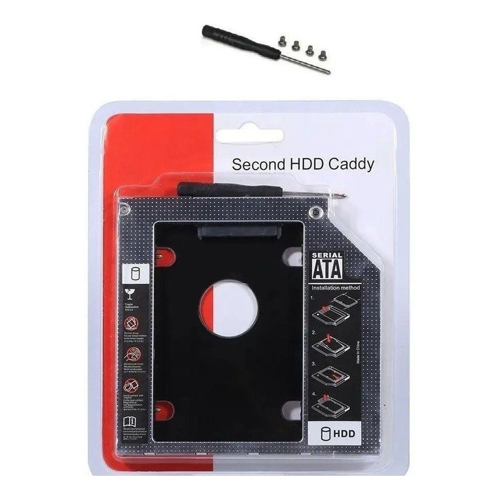 Cabo Dvi-d 24+1 Dual Link x Hdmi Macho Com Filtro 2 Metros + Adaptador Caddy para HDD ou SSD 9 ...