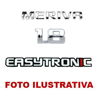 Kit Emblemas Meriva 1.8 Easytronic Chevrolet | Shopee Brasil