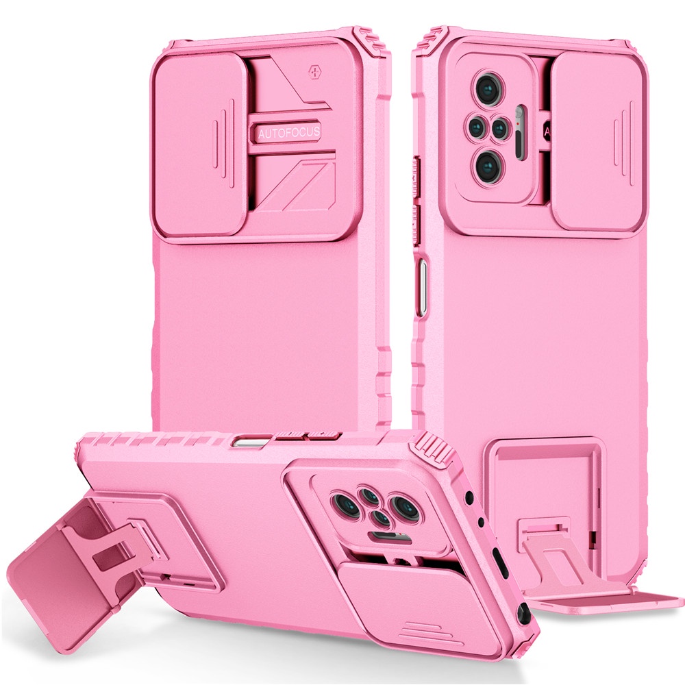 Capa De Celular Armadura Anti-Impacto Com Suporte Para Xiaomi Redmi Note 10 Pro/10S/10C/10A ...