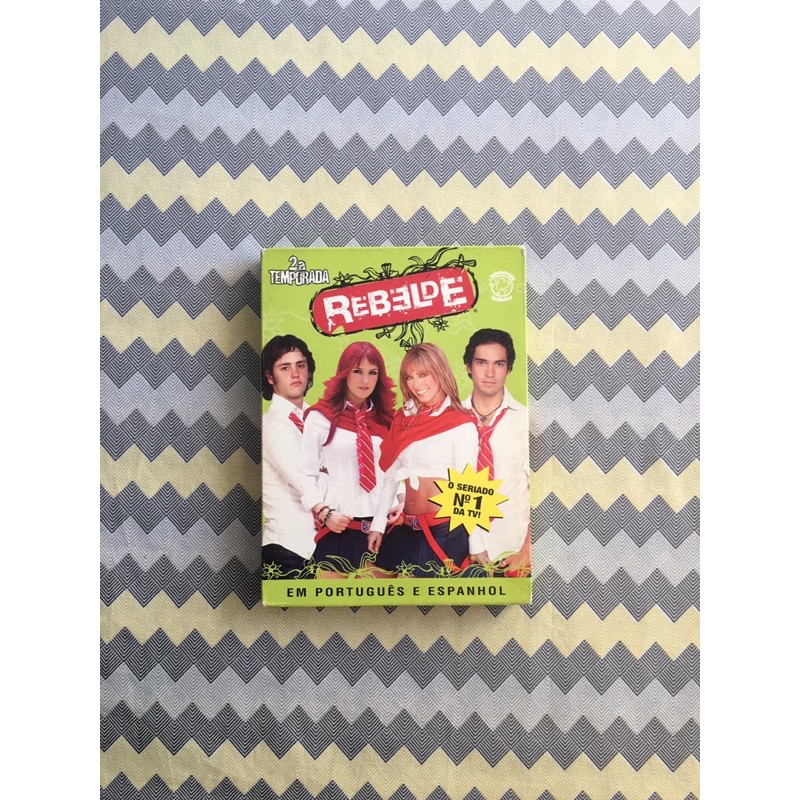 DVD BOX REBELDE - TEMPORADA 2 - RBD - NOVELA | Shopee Brasil