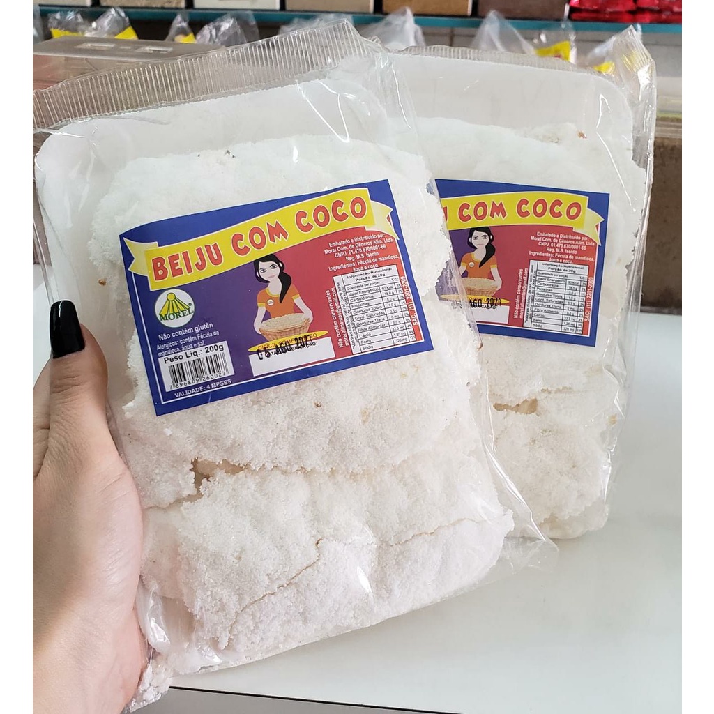 Beiju com Coco 200g | Shopee Brasil