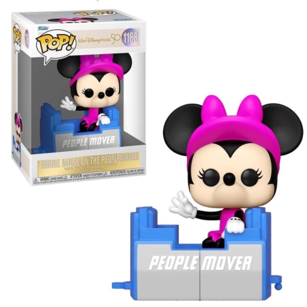 Funko Minnie Mouse On The Peoplemover 1166 Shopee Brasil