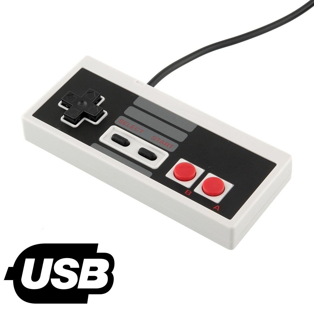 Controle Usb De Nintendinho Nes Para Pc, Mac, Linux | Shopee Brasil