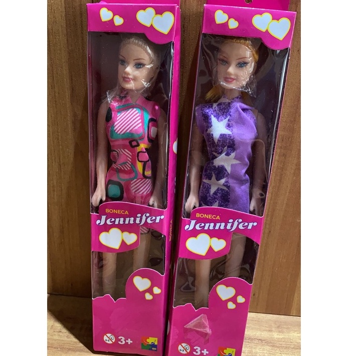 Boneca Jennifer Estilo Barbie Na Caixa Shopee Brasil