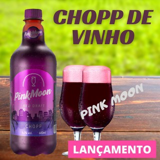 Chopp De Vinho Pink Moon Pet 600ml | Shopee Brasil