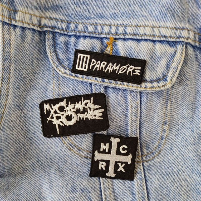 patche bordado termocolante banda rock emo MCR my chemical romance ...